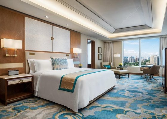 Luxury Classical Wooden Star Hotel Furniture Dubai For Bedroom Suite