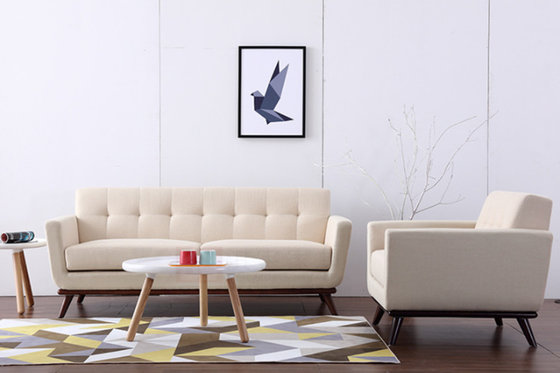 Unique Design Hotel Lobby Furniture , Luxury Hotel Lobby Living Room Sofa