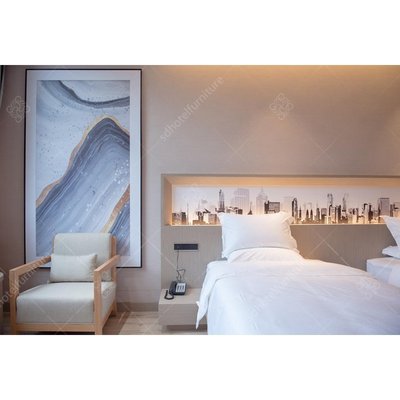 Elegant Simple Design Hotel Bedroom Furniture Sets For Apartment