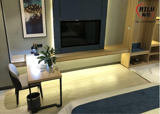 Luxury Hotel Style Bedroom Furniture / Customized Bedroom Set Furniture