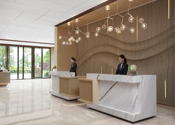 Solid Wood Contemporary Marriott Hotel Living Room Furniture
