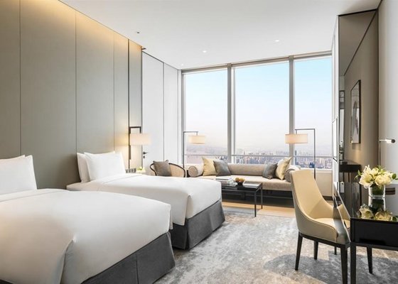 Comfortable Modern Leather Hotel Style Bedroom Furniture