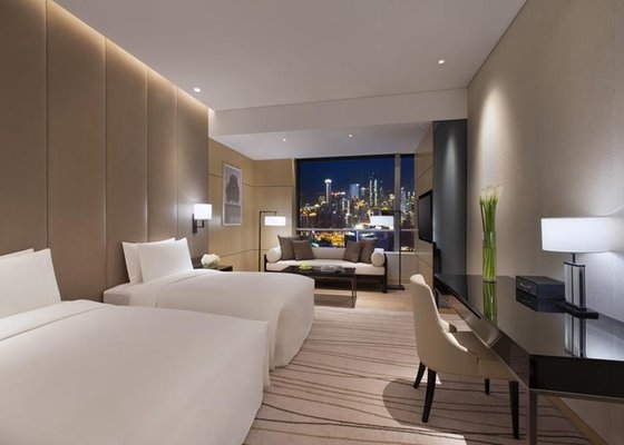 Comfortable Modern Leather Hotel Style Bedroom Furniture
