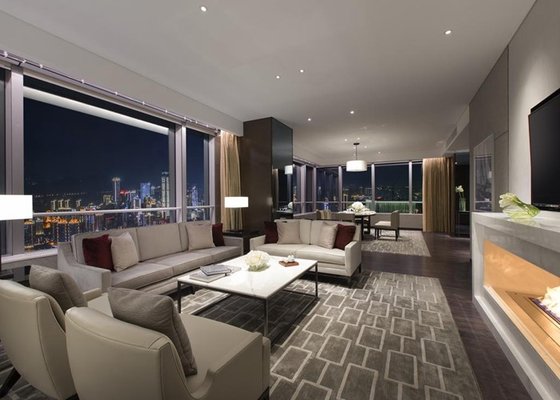 Comfortable Modern Leather Hotel Style Bedroom Furniture