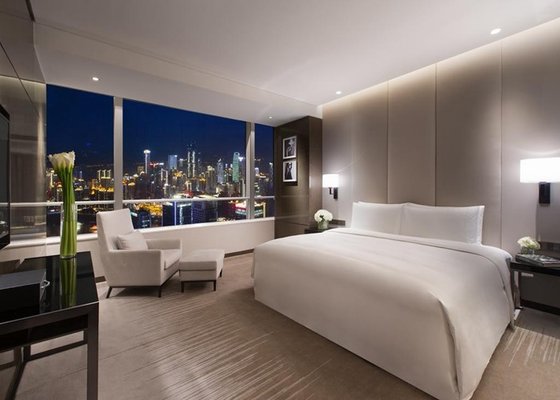 Comfortable Modern Leather Hotel Style Bedroom Furniture