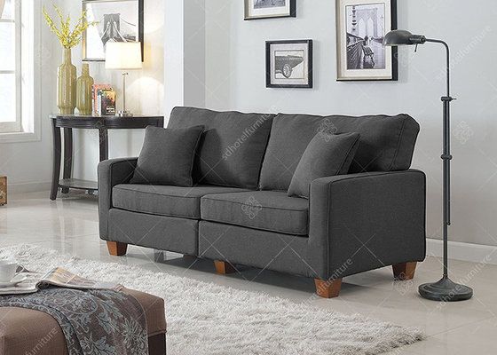 Customized Living Room Sofa Set Wood Frame Modern Simply Style Environment - Friendly