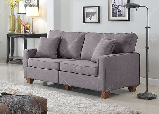 Customized Living Room Sofa Set Wood Frame Modern Simply Style Environment - Friendly