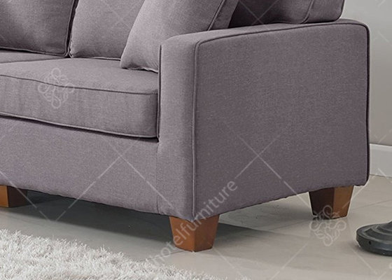 Customized Living Room Sofa Set Wood Frame Modern Simply Style Environment - Friendly