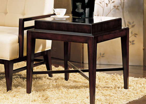 Fashion Style  Hotel Coffee Table Round Shape Side Table With Drawer Eco -  Friendly