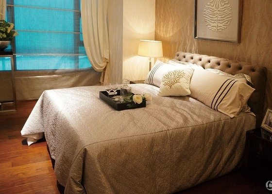 Commerical Full Efficiency Apartment Furniture ,  Wooden Frame Studio Bedroom Furniture