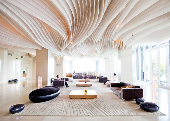 Leather Lounge Modern Lobby Chairs , Comfortable Hotel Office Lounge Furniture