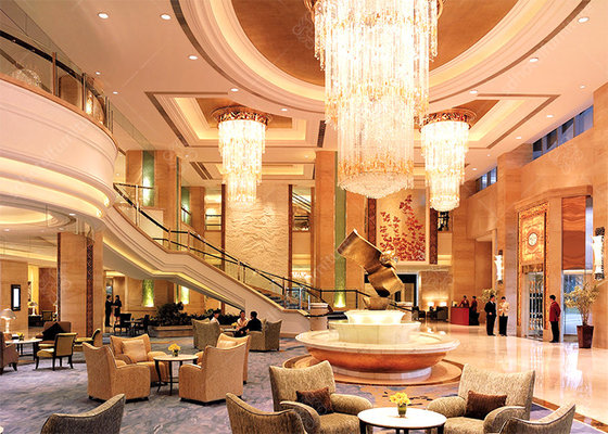 Leather Lounge Modern Lobby Chairs , Comfortable Hotel Office Lounge Furniture