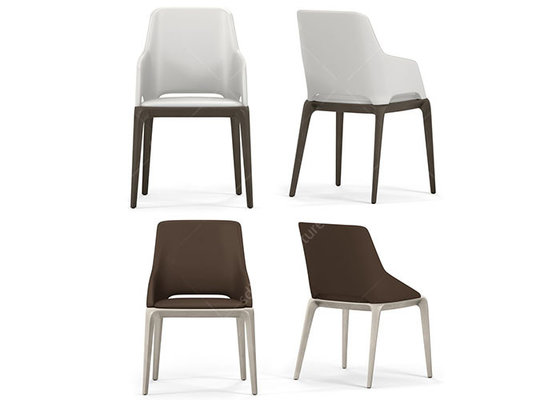 Black Hotel Dining Chairs , Economic Office Guest Contemporary Reception Chairs