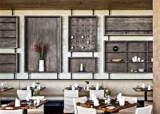 Commercial Hotel High End Restaurant Furniture , Lounge Modern Restaurant Furniture