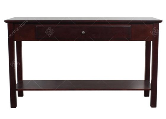 Bedroom Hotel Writing Desk Solid Wood Frame Customized Size Eco -  Friendly
