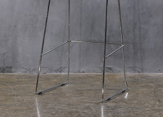 Simple Style Commercial Bar Furniture Stainless Steel Stand High Bar Stools