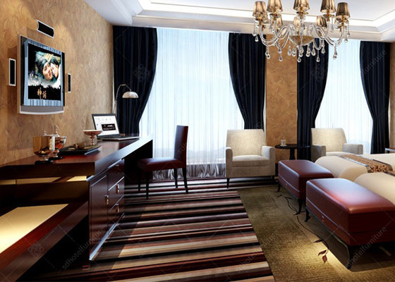 High Standard Luxury Hotel Bedroom Furniture Environment - Friendly Customized