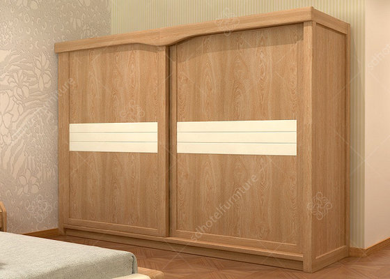 Eco - Friendly Four Door Stand Alone Wardrobe , Modern Space Saver Wardrobe