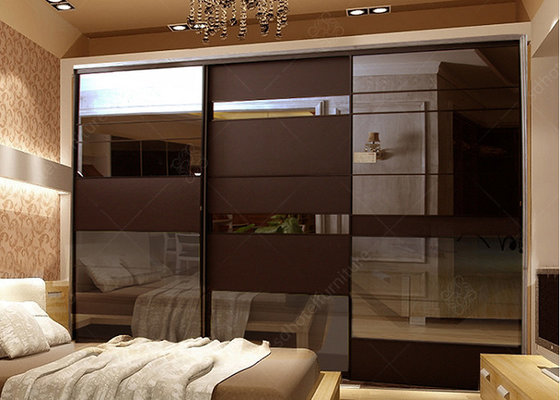 Luxury 4 Star 5 Star Black Armoire Wardrobe Closet , High Standard Coat Closet Armoire