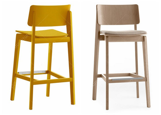 Restaurant / Hotel / Club Commercial Bar Furniture Modern Counter Stools Customized