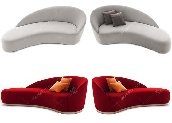 Eco -  Friendly  Modern Hotel Lounge Chairs Relaxing Fabric Highly Endurable