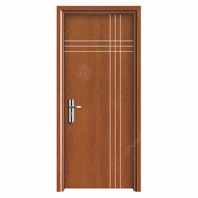 High Standard Hotel Fixed Furniture Wood Bedroom Doors Endurable Shockproof Sound Proof