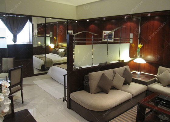 Economic Apartment Contemporary Bedroom Sets , Hotel / Home Complete Bedroom Sets