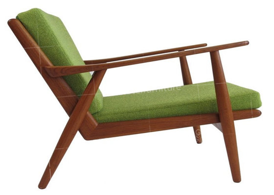Simple Style Bedroom Sitting Chairs , Small Chaise Lounge Chair For Small Room