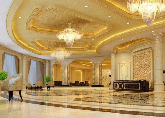 Modern Style Solid Wood Lobby Furniture Sets , Luxury 5 Star Contemporary Lobby Furniture