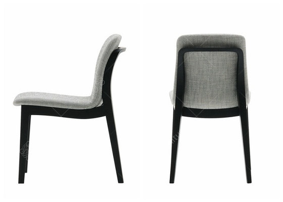 Fabric / Leather Commercial Restaurant Furniture Modern Restaurant Chairs Customized