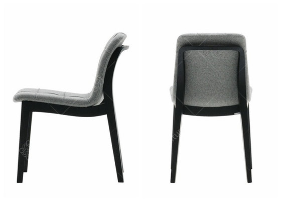 Fabric / Leather Commercial Restaurant Furniture Modern Restaurant Chairs Customized