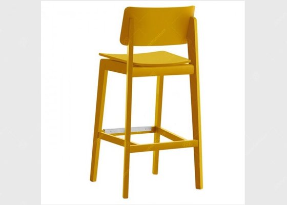 Comfortable High Oak Bar Stools Color Optional , Commercial Restaurant Bar Furniture