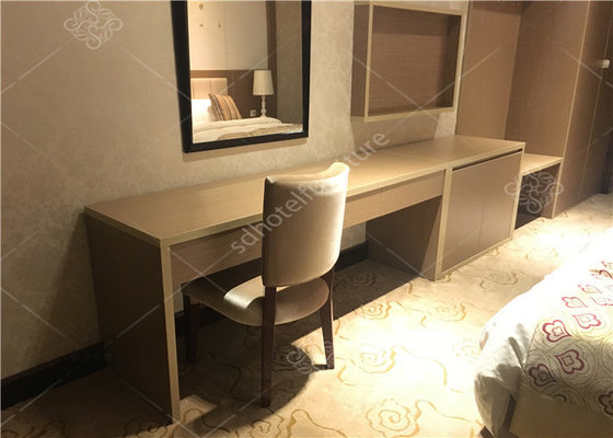 Double Bed Furniture / Complete Hotel Room Furniture Twin Size