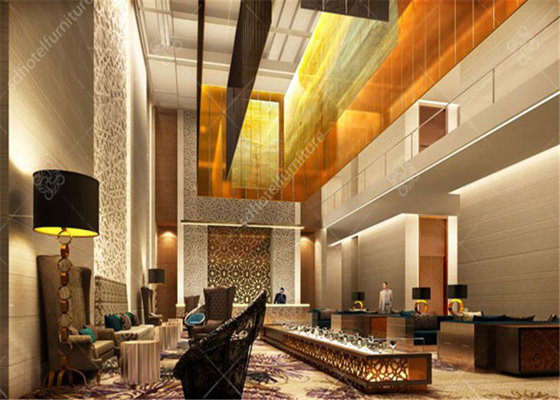 Custom-made Commercial Fabric Furniture for Holiday Inn / Hotel Bedroom
