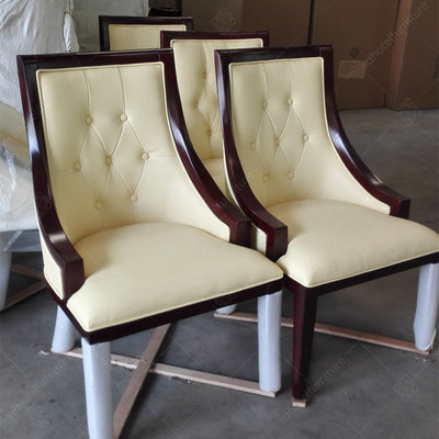Five Star Luxury Hotel Bedroom Furniture Sets MDF / Plywood Veneer