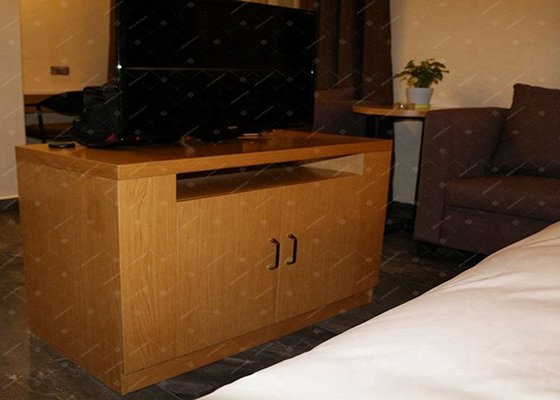 Modern Hotel Standard Bedroom Furniture With Wood Veneer