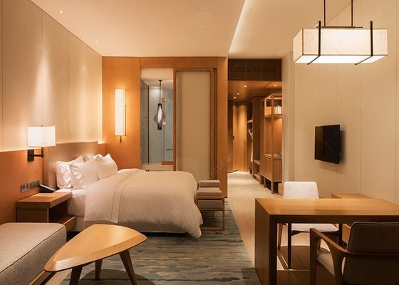 Modern Hotel Double Bedroom Furniture Set For Sale With Profession Design Furniture