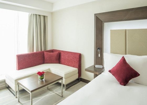Simple Wooden Queen Size Bedroom Suite For Hotel Furniture  ISO9001