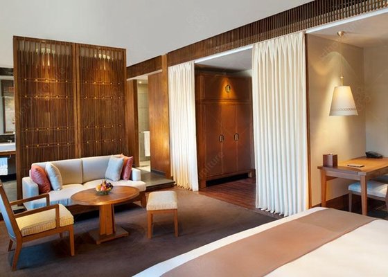 Customized Modern Hotel Bedroom Furniture / Contemporary Bedroom Sets