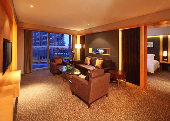 ODM Hotel Hotel Guest Room Furniture Sets With Wood Veneer Finsh