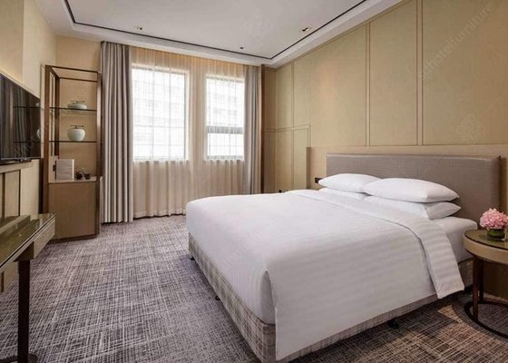 Modern Luxury Hotel Bedroom Furniture / 5 Star Hotel Bed Environmental Friendly