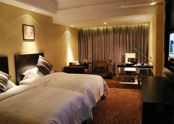 Modern Luxury Hotel Bedroom Furniture / 5 Star Hotel Bed Environmental Friendly