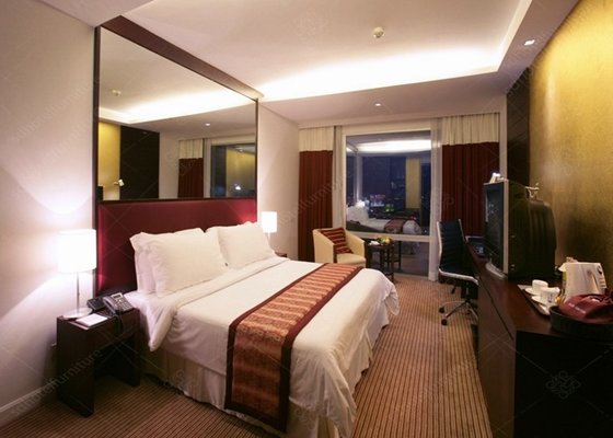 Modern Melamine or Laminate Bedroom Furniture In Foshan White Elegant