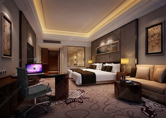 5 Star Hotel Apartment Furniture Sets Environmental Friendly Lacquer