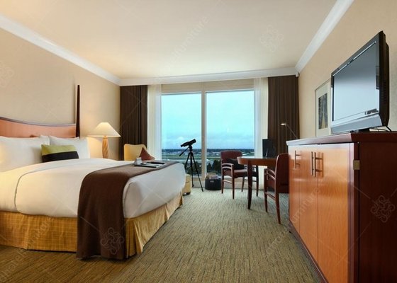 Modern MDF Wood Commercial Hotel Bedroom Furniture Sets Custom-Made
