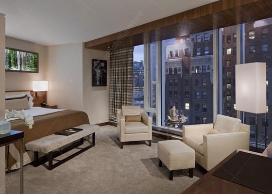 Standard Malasia Hotel Bedroom Furniture Sets / King Size Bedroom Sets