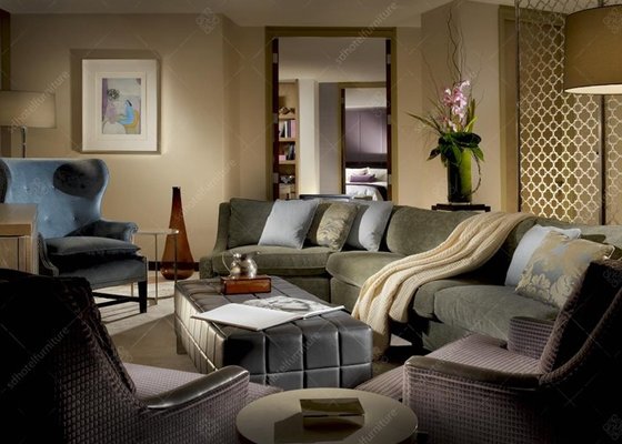 Commercial Hotel Bedroom Furniture Sets Northern Europe Style
