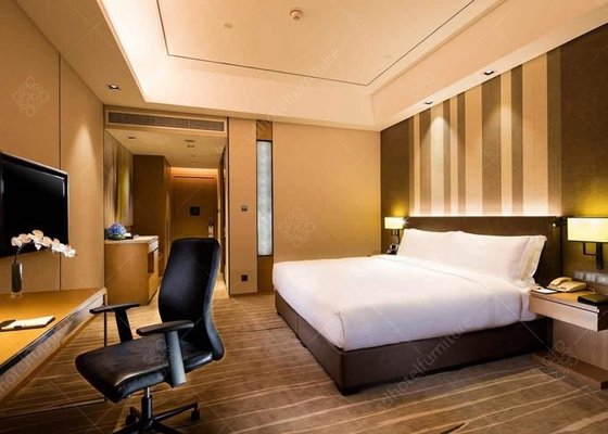 Eco Friendly Antique Hotel Apartment Bedroom Furniture , Easy To Clean