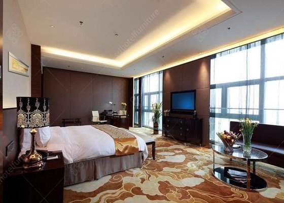 Comfortable Hotel Bedroom Furniture Enforced Mortise And Tenon