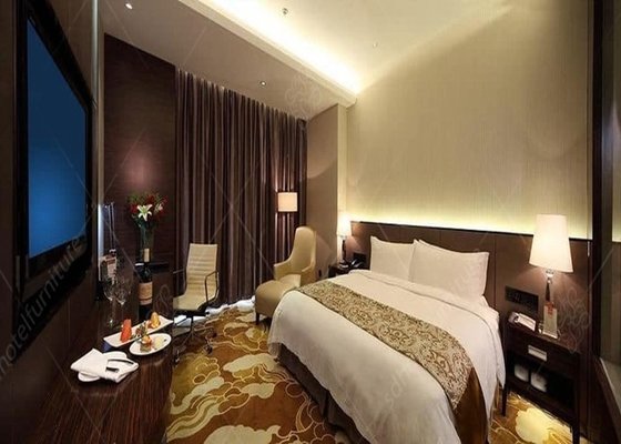 Comfortable Hotel Bedroom Furniture Enforced Mortise And Tenon